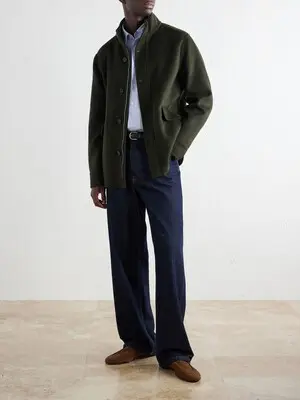 SLOWEAR Wool-blend Field Jacket