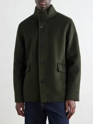 SLOWEAR Wool-blend Field Jacket