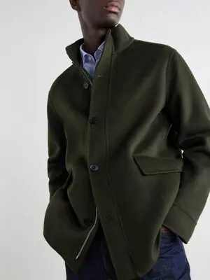 SLOWEAR Wool-blend Field Jacket