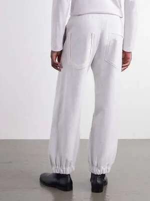 ADON Straight-leg Cotton-jersey Sweatpants