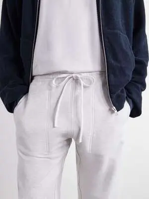 ADON Straight-leg Cotton-jersey Sweatpants