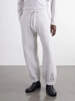 ADON Straight-leg Cotton-jersey Sweatpants