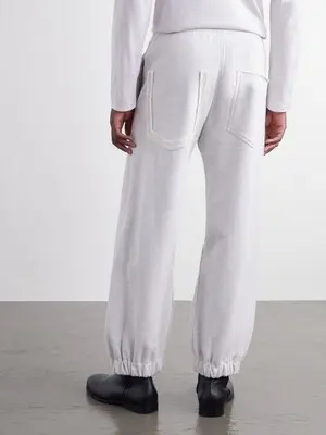 ADON Straight-leg Cotton-jersey Sweatpants