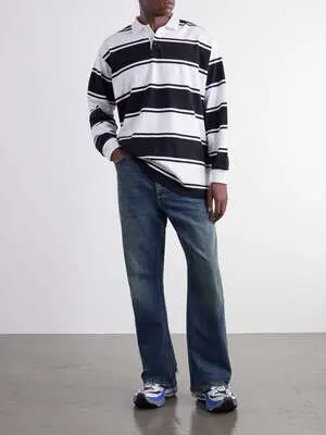 Balenciaga Straight-leg Distressed Jeans