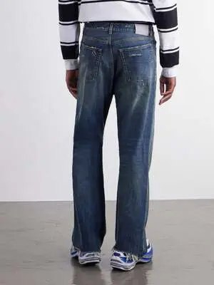 Balenciaga Straight-leg Distressed Jeans