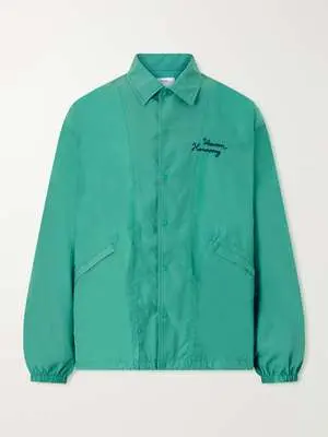 Visvim Windfall Embroidered Wool-blend Jacket