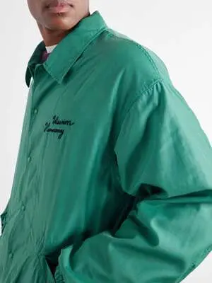 Visvim Windfall Embroidered Wool-blend Jacket