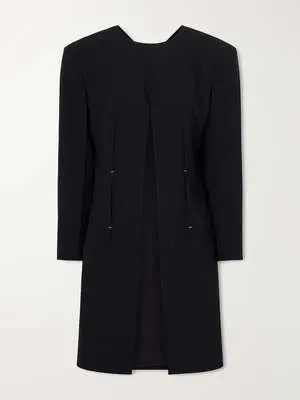 JIL SANDER Pleated Wool Blouse