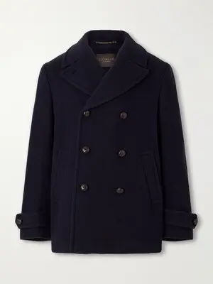 SLOWEAR Slowear - Montedoro Wool-Blend Coat - Men - Blue  Blue