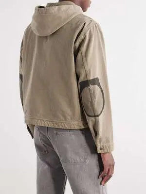 Stone Island Hooded Denim Jacket