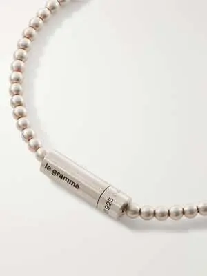 Le Gramme 11g Beaded Sterling Bracelet