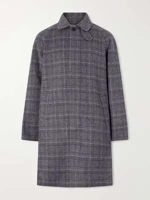 Hartford Graig Wool-blend Checked Coat