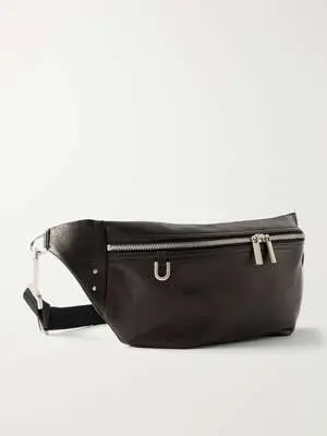Rick Owens Bumbag Leather Belt Bag - Black