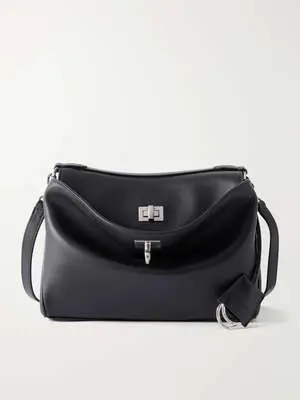 Balenciaga Rodeo Small Leather Messenger Bag - Black