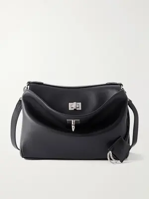Balenciaga Rodeo Small Leather Messenger Bag - Black