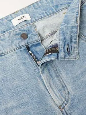 ADON Straight-leg Distressed Jeans
