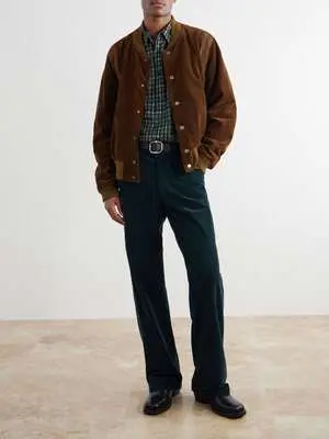 Dries Van Noten Straight-leg Cotton-corduroy Trousers