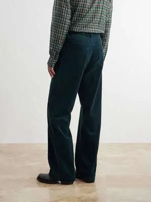 Dries Van Noten Straight-leg Cotton-corduroy Trousers