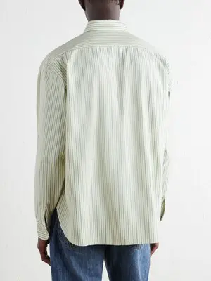 Visvim Beiler Striped Cotton Oxford Shirt