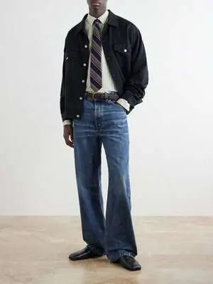 Visvim Beiler Striped Cotton Oxford Shirt