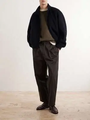 THE ROW Olek Cashmere Bomber Jacket