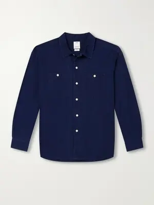 Visvim Lumber Cotton-flannel Shirt - Blue
