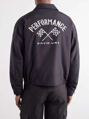 Visvim Somer Swing Printed Silk And Wool-blend Jacket