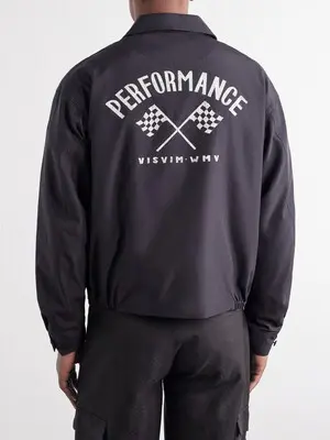 Visvim Somer Swing Printed Silk And Wool-blend Jacket