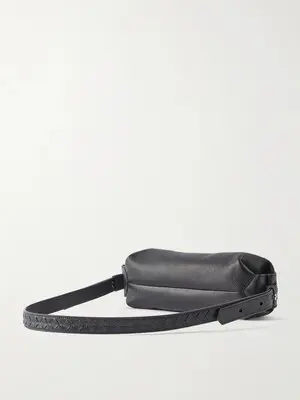 SERAPIAN Soft Sling Leather Messenger Bag