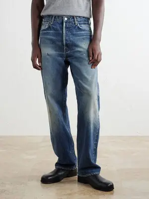 Visvim Social Sculpture 01 Wide-leg Jeans