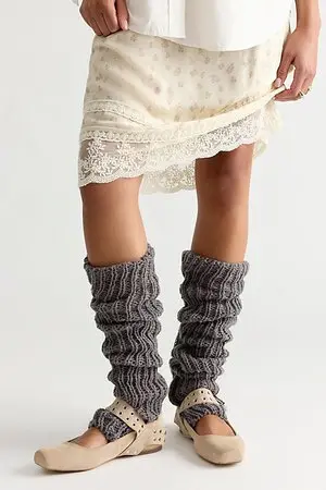 Free People Marsh Legwarmers - Grey