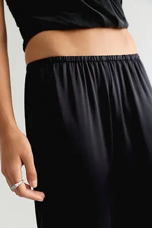 Donni. The Silk Balloon Pants - Jet