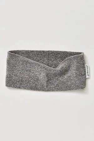 Free People Tread Light Terry Headband - Grey