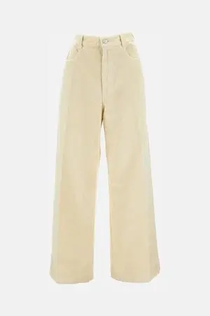 CELLAR DOOR Ribbed Wide-leg Trousers