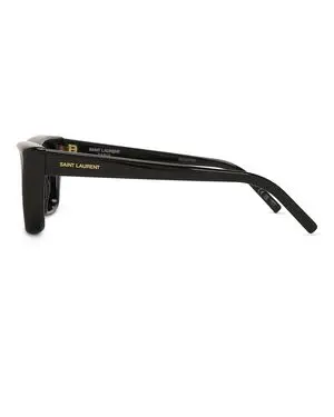 Saint Laurent Plump Cat Eye Sunglasses - Black