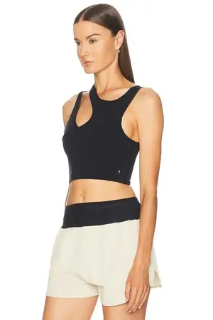 On Studio Asymmetric Crop Top