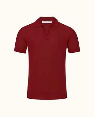 Orlebar Brown Tailored Fit Mercerised Cotton Polo Shirt