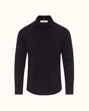 Orlebar Brown Tailored Fit Claic Collar Merino Hirt