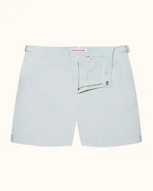 Orlebar Brown Mid-length Stretch-cotton Shorts - Light Sky Pool
