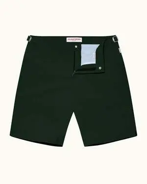 Orlebar Brown Longer-length Swim Shorts In Amazonian - Green