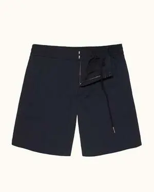 Orlebar Brown Tailored Fit Seersucker Drawcord Shorts