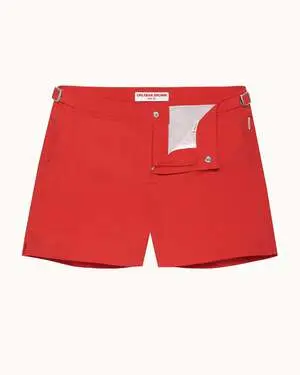 Orlebar Brown Rescue Shorter-length Swim Shorts - Red