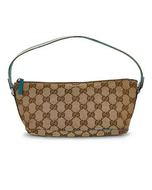 FWRD RENEW Gucci Gg Boat Pochette Shoulder Bag