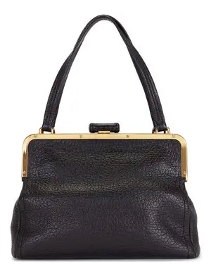 FWRD RENEW Prada Berlino Cerniera Frame Shoulder Bag