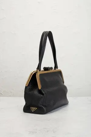 Prada Calfskin Frame Shoulder Bag
