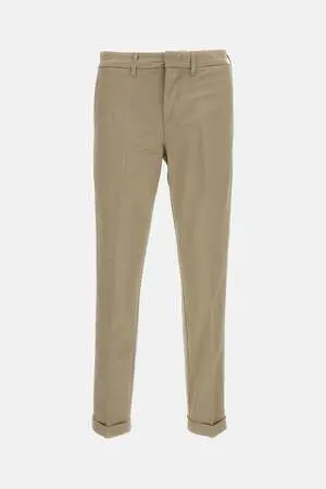 FAY Pantaloni Slim Fit In Cotone Stretch - Beige