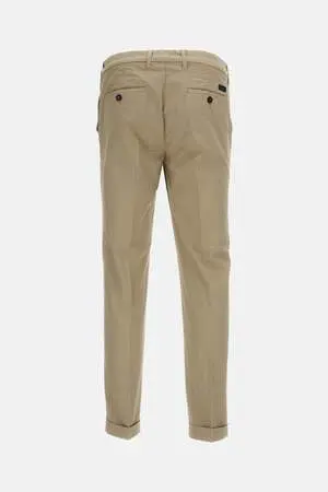 FAY Pantaloni Slim Fit In Cotone Stretch
