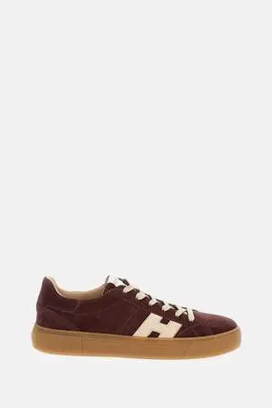 Hogan Sneakers H705 Allacciato H - Bordeaux