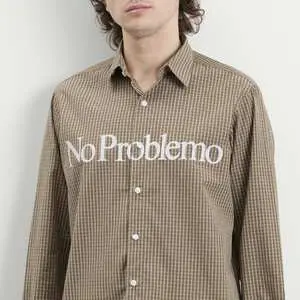 NO PROBLEMO Poplin Ls Shirt