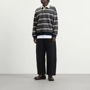 Nn07 David Stripe Rugby Shirt